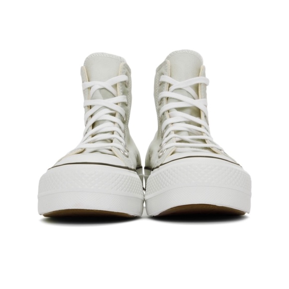 Converse | Shoes | Light Sage Green Platform Converse | Poshmark